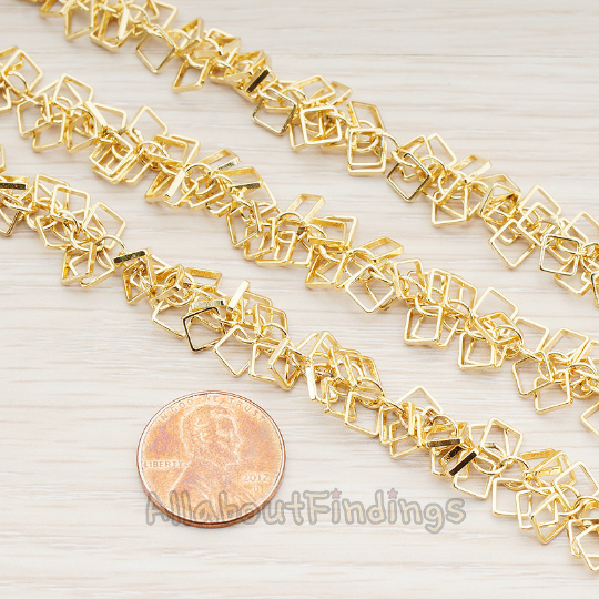 CH.037 // Square Chain, 1 Meter – AllaboutFindings